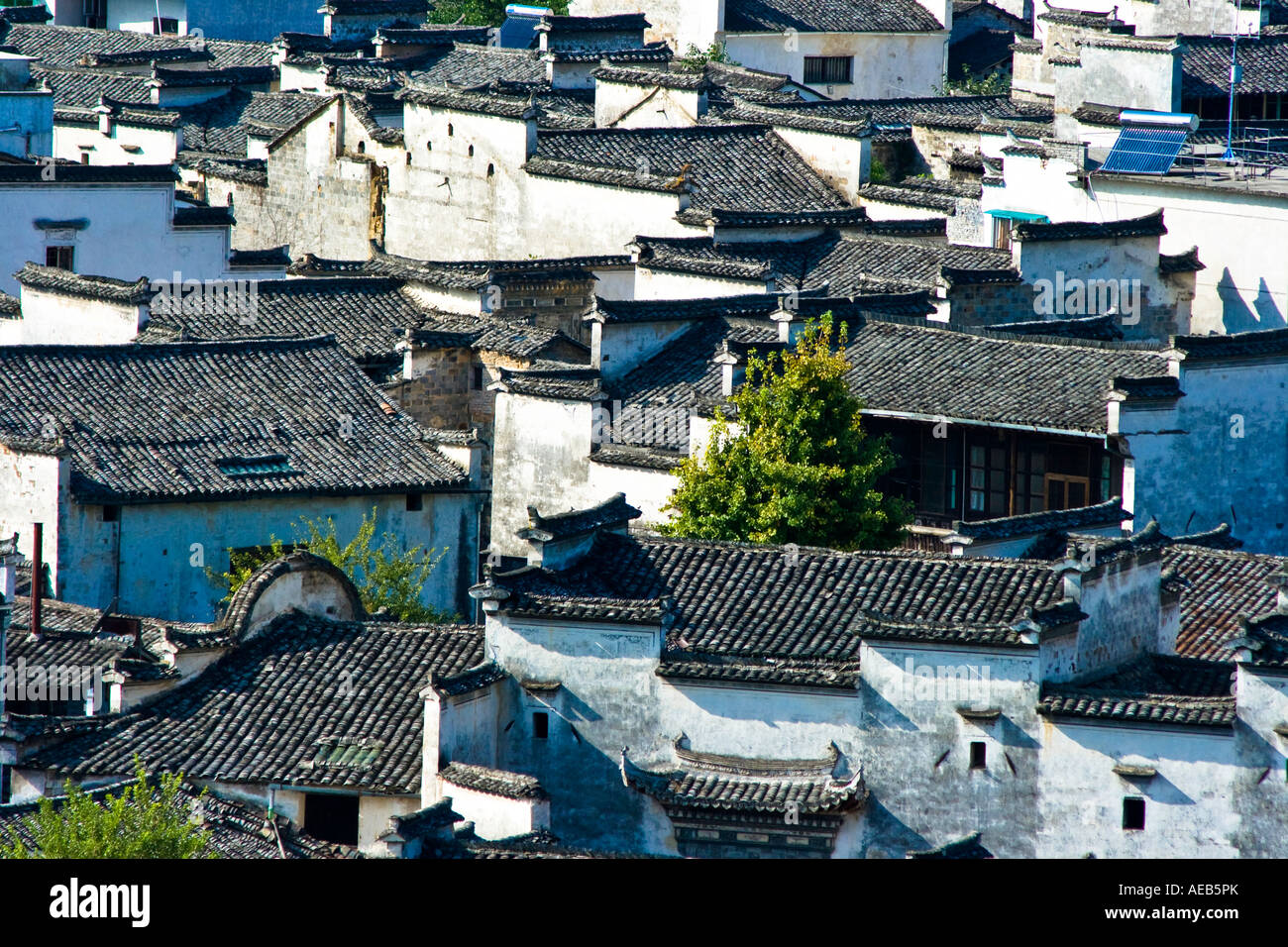 Ancient Huizhou Style Chinese Village Xidi China Stock Photo - Alamy