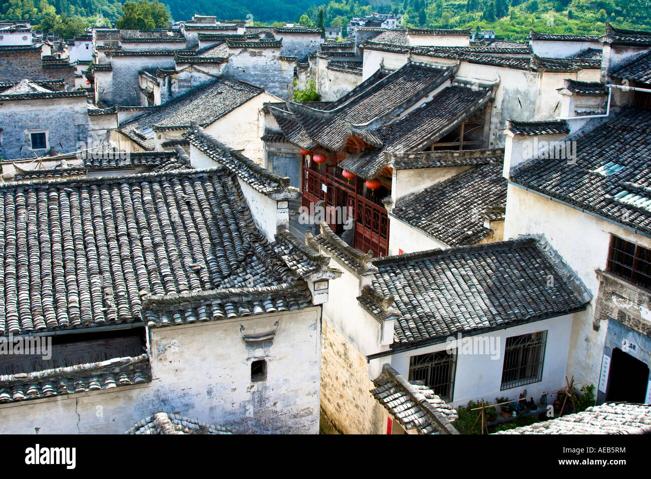 Ancient Huizhou Style Chinese Village Xidi China Stock Photo - Alamy