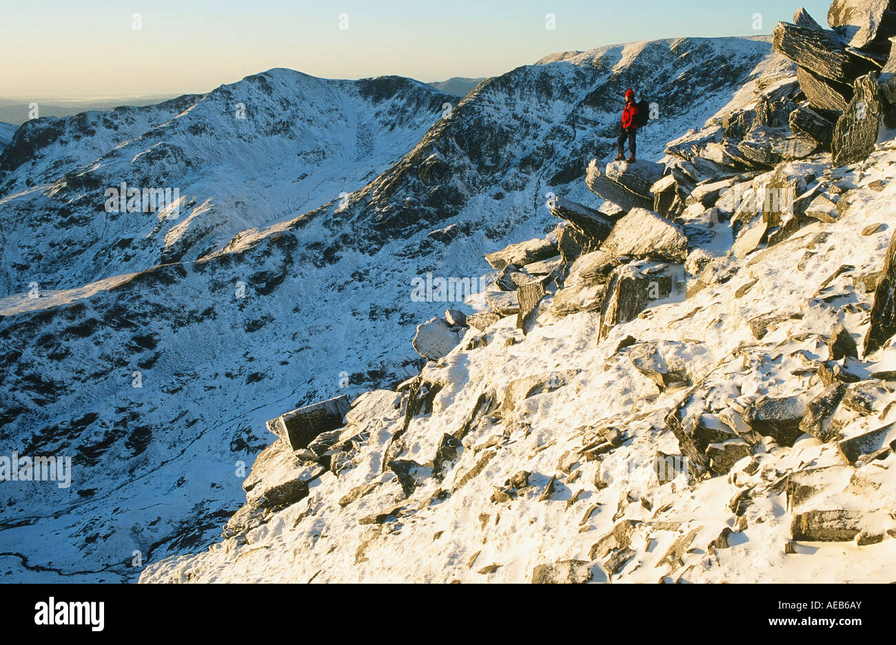 Striding edge helvellyn hi-res stock photography and images - Alamy