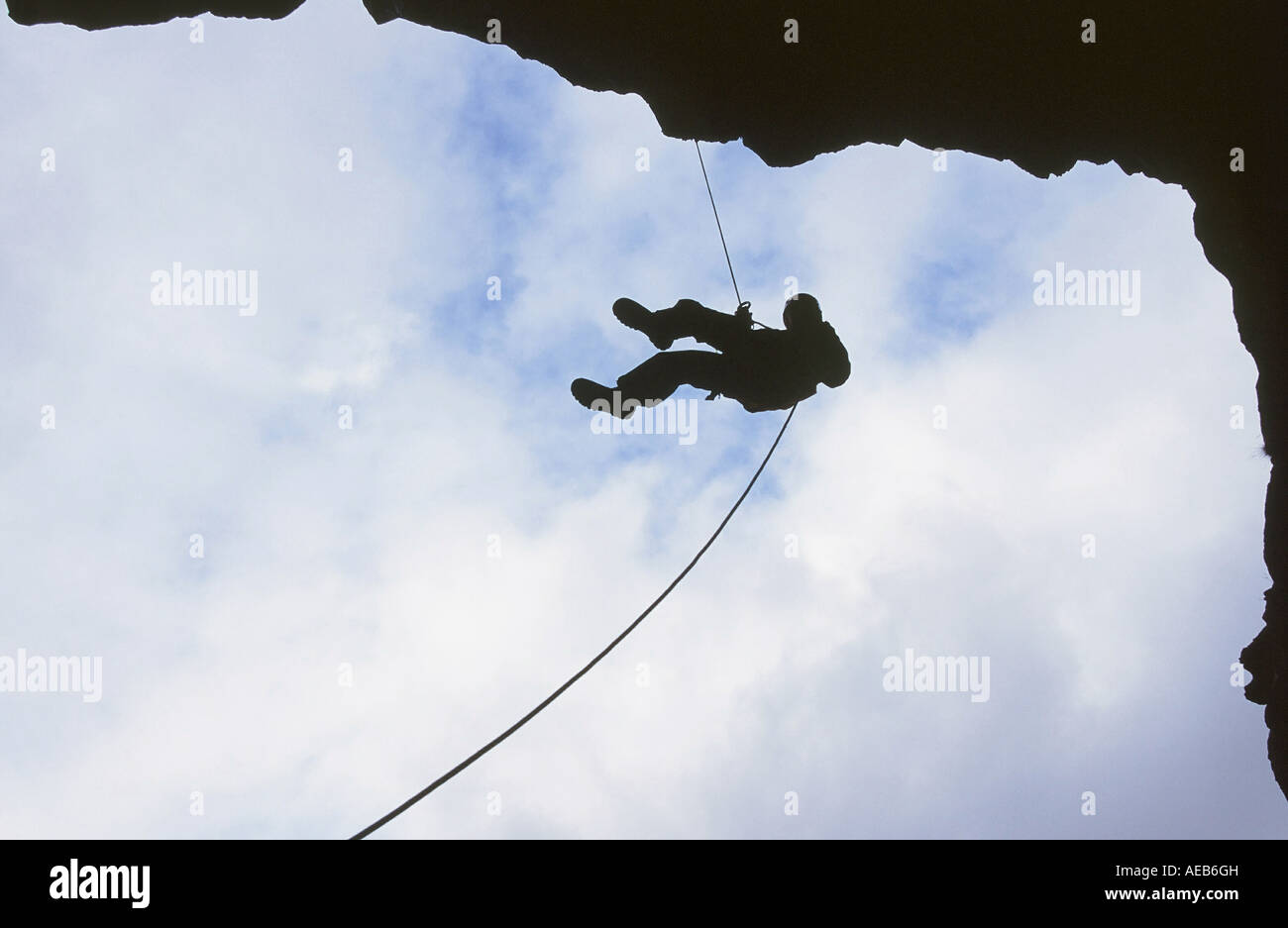 Abseil lake district hi-res stock photography and images - Alamy