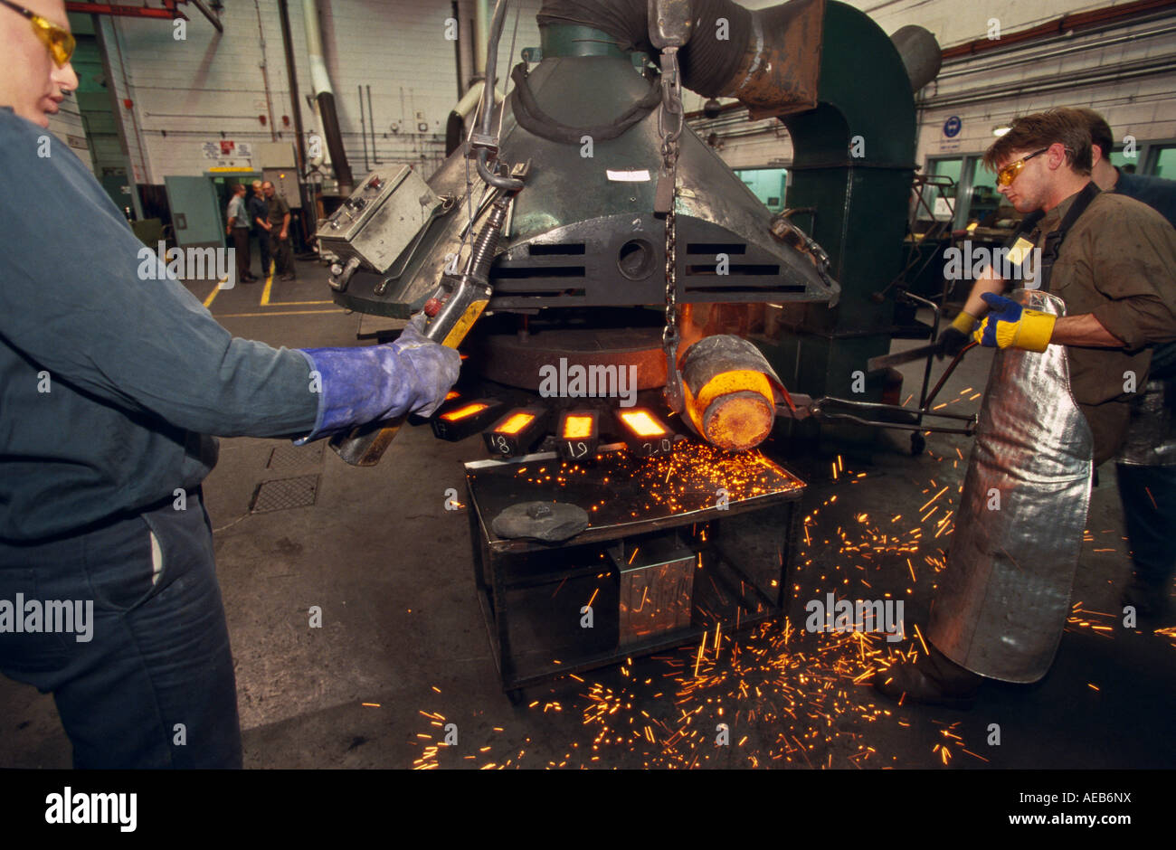 Pouring gold into moulds, Perth, Western Australia, horizontal Stock ...