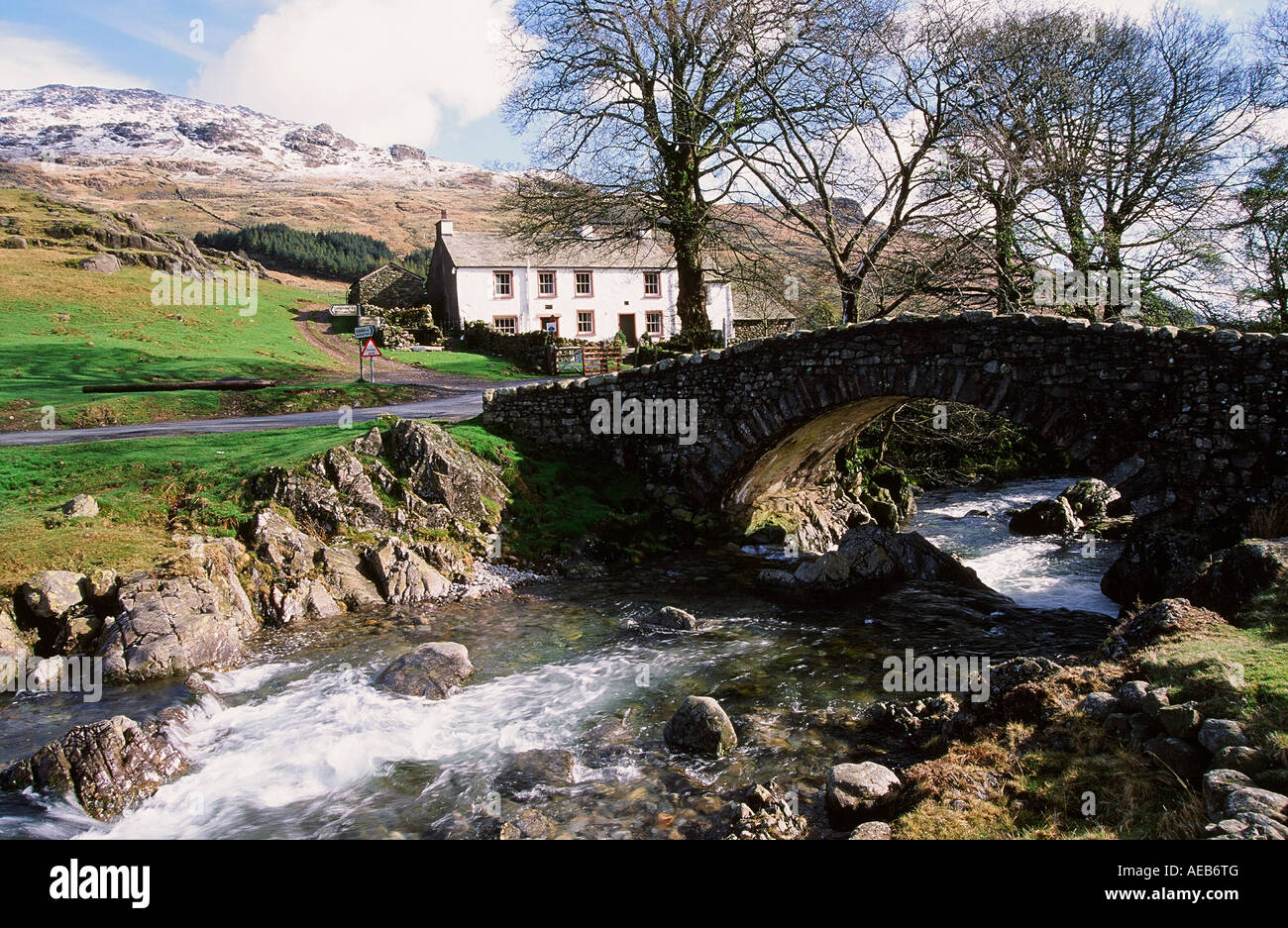 Cockley Beck in the Duddon Valley, Lake district, UK Stock Photo - Alamy