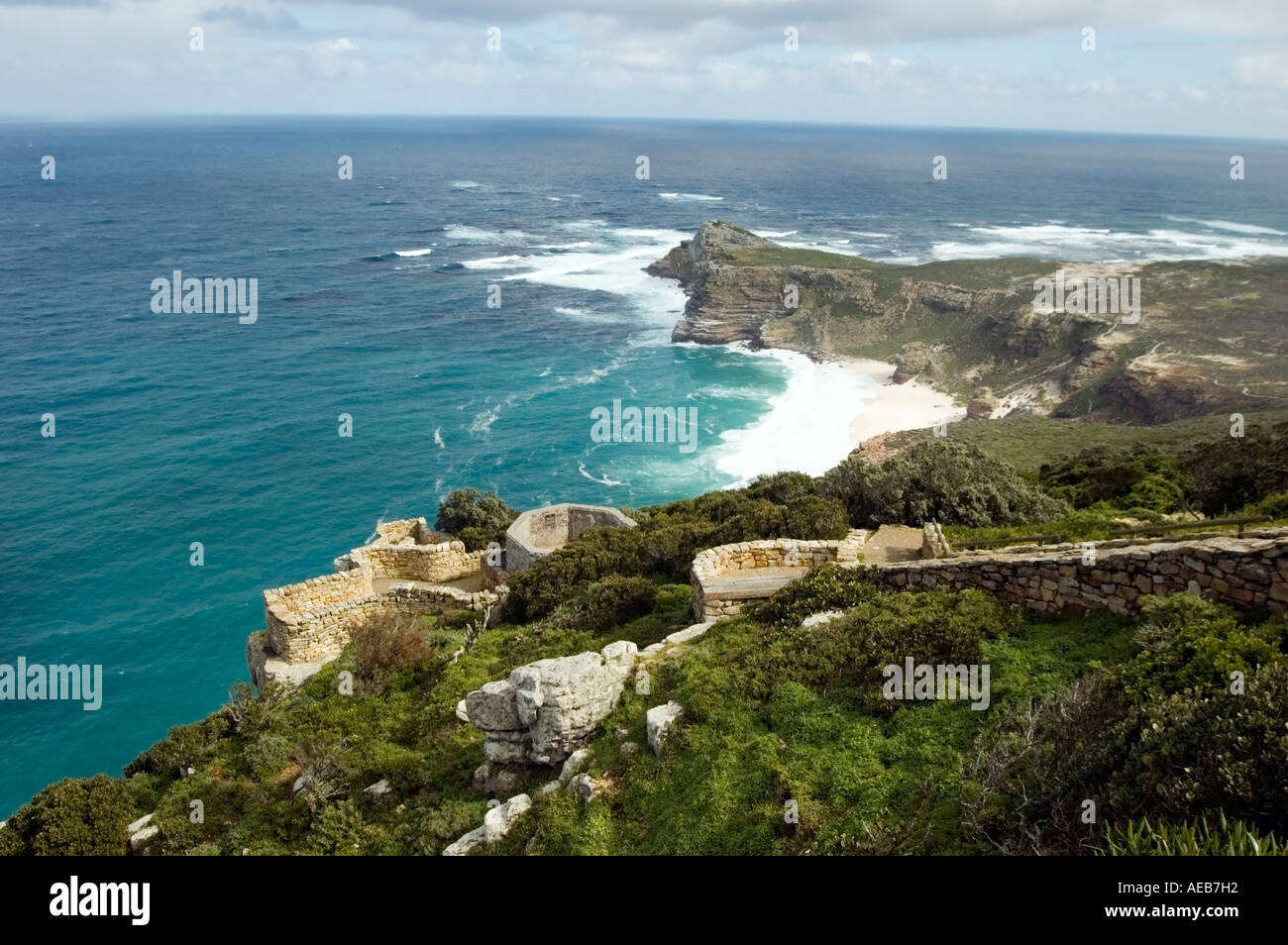 Cape Point scenic viewing spots show waves crashing onto Dias Beach ...