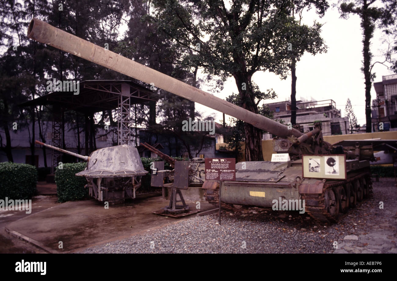M107 self propelled 175mm Howitzer, Museum of War Remnants, for ...