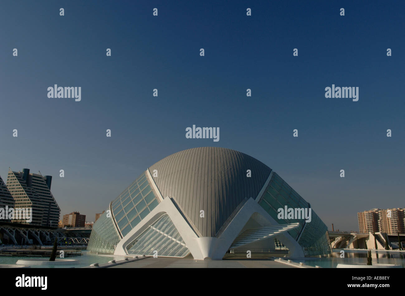 Hemisferic at the City of Arts and Sciences In Valencia, Spain Stock ...