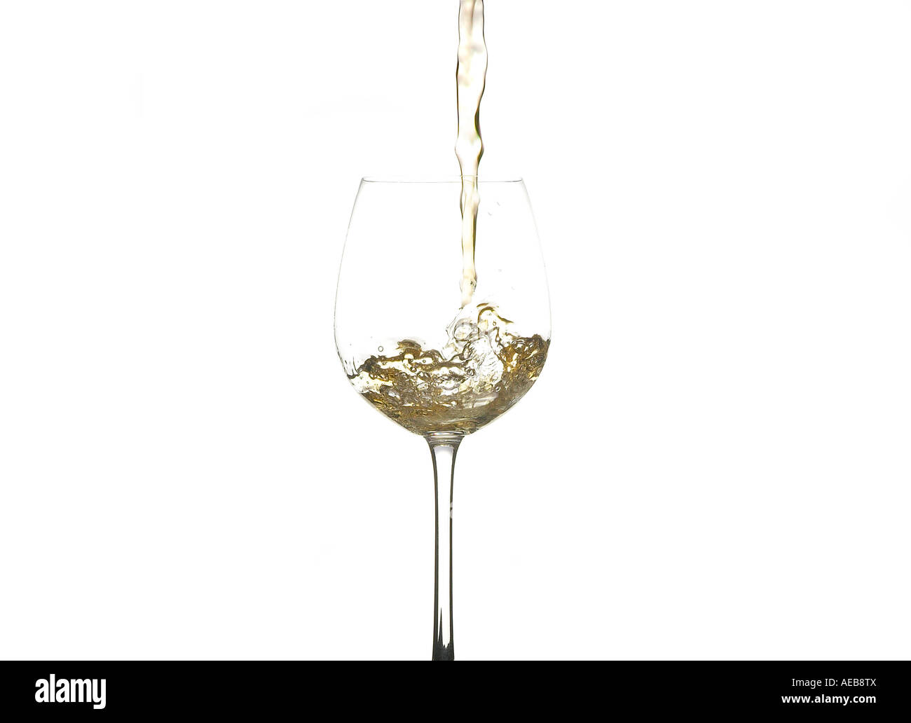 Pouring out of glass Cut Out Stock Images & Pictures - Alamy