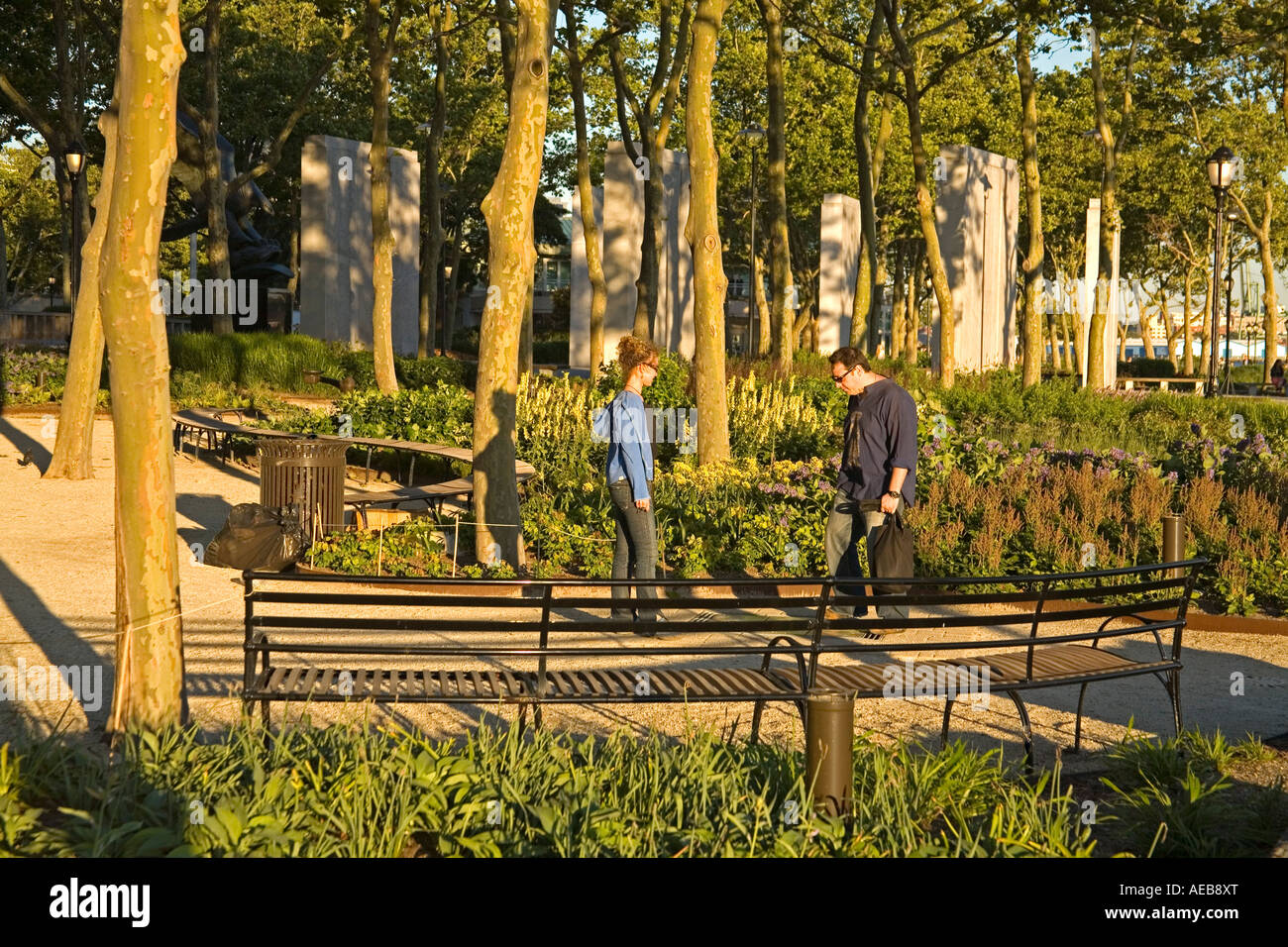 Battery Park Lower Manhattan New York City New York USA Stock Photo - Alamy