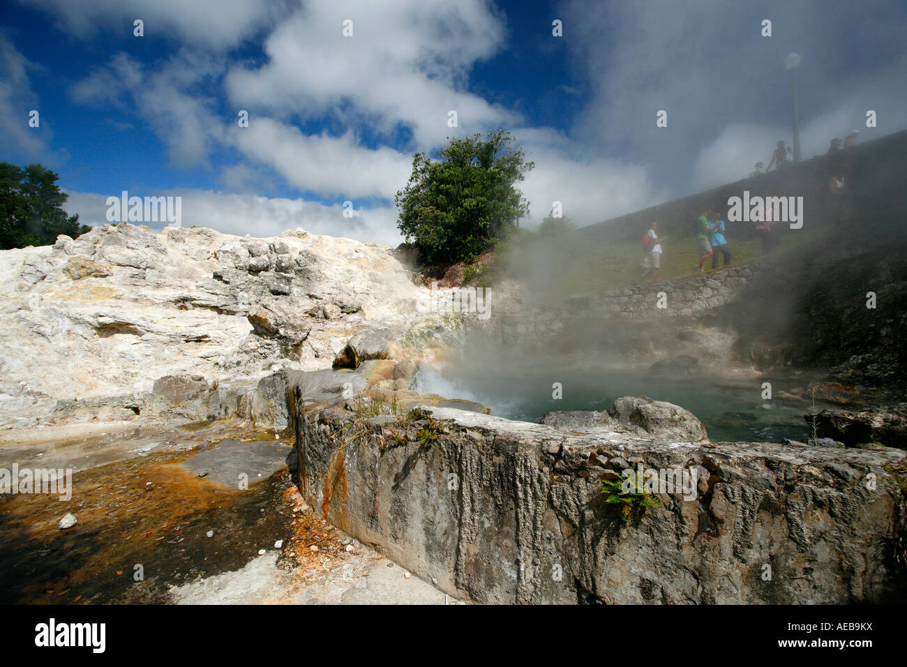 Furnas hotsprings. Azores islands, Portugal Stock Photo - Alamy