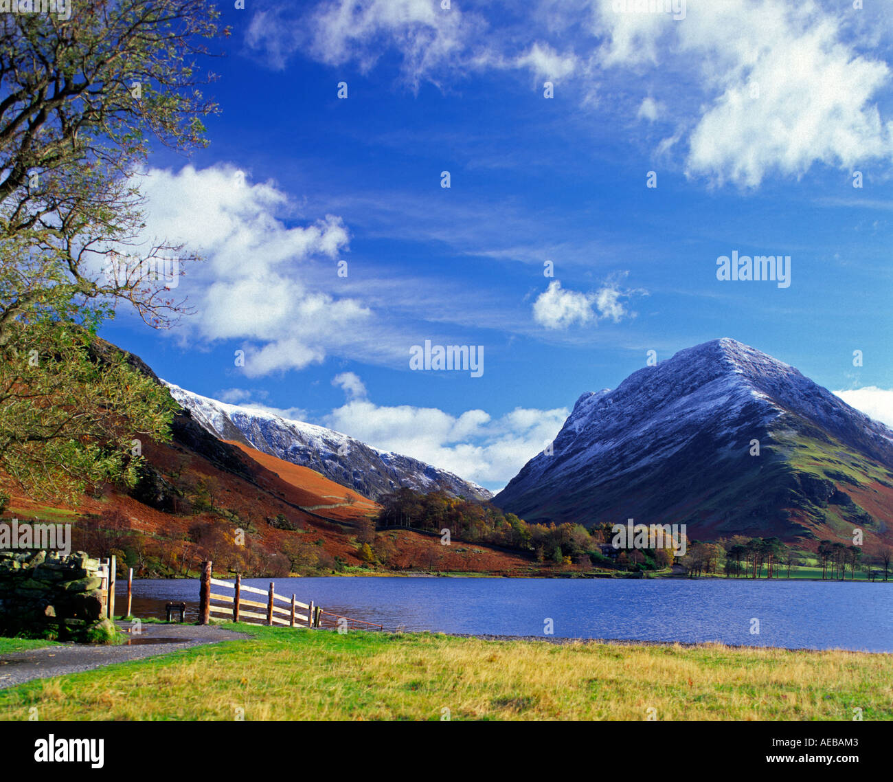 Buttermere & Fleetwith Pike, Lake District, England Stock Photo - Alamy