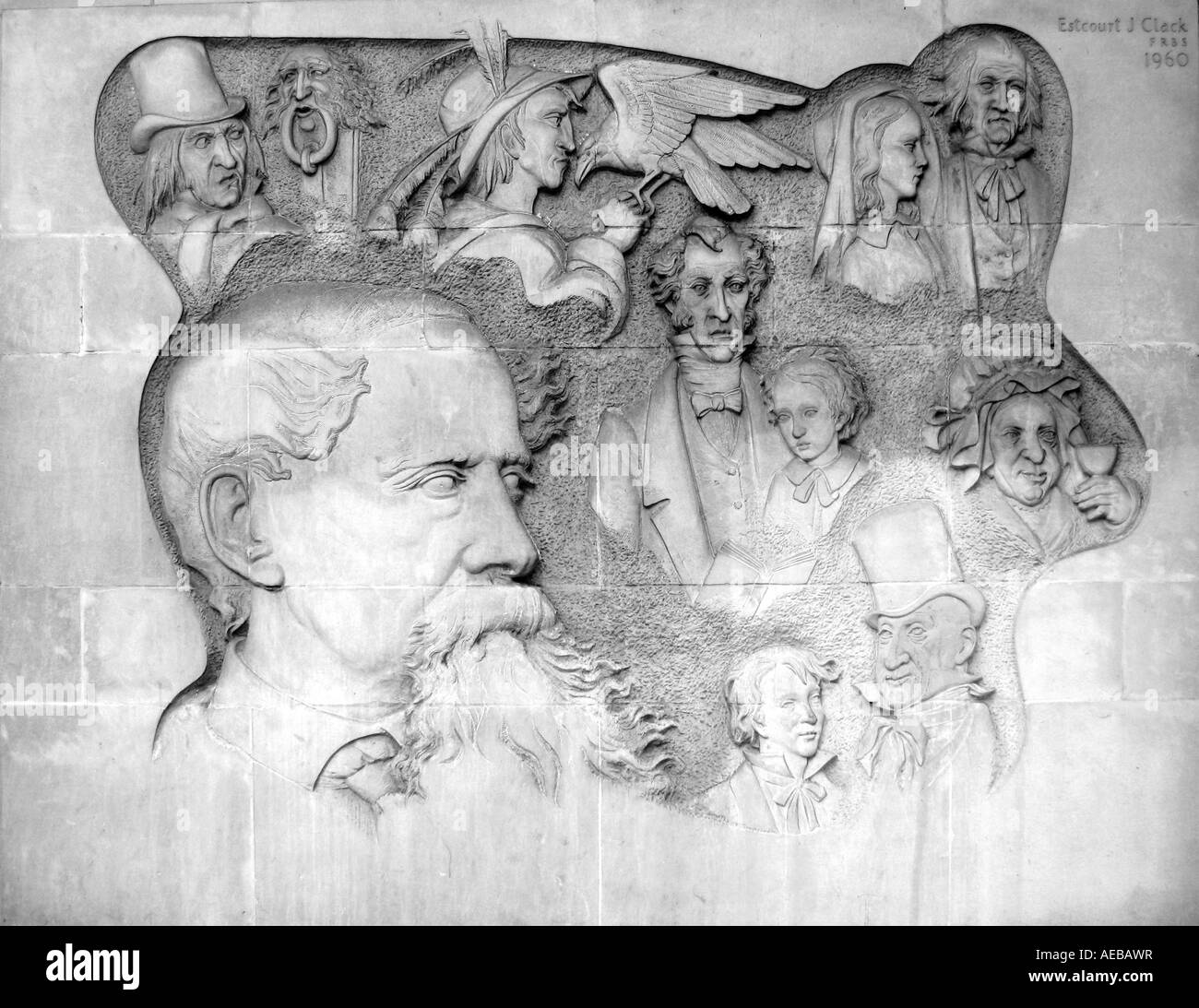 Dickens characters Black and White Stock Photos & Images - Alamy