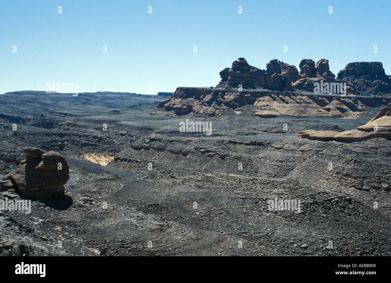 Tadrart Acacus desert Sahara Lybia Stock Photo - Alamy