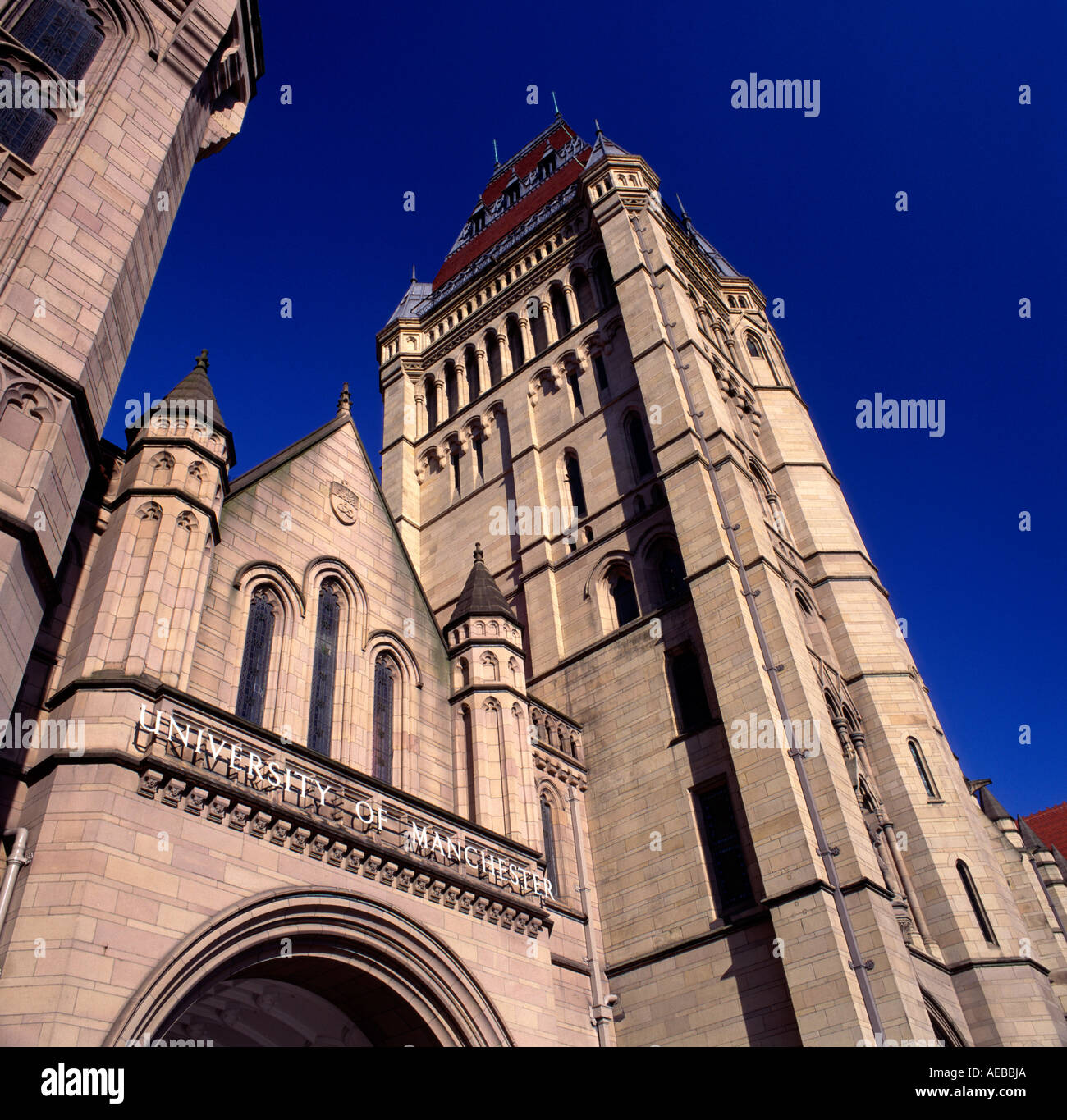 University of manchester campus buildings hi-res stock photography and ...