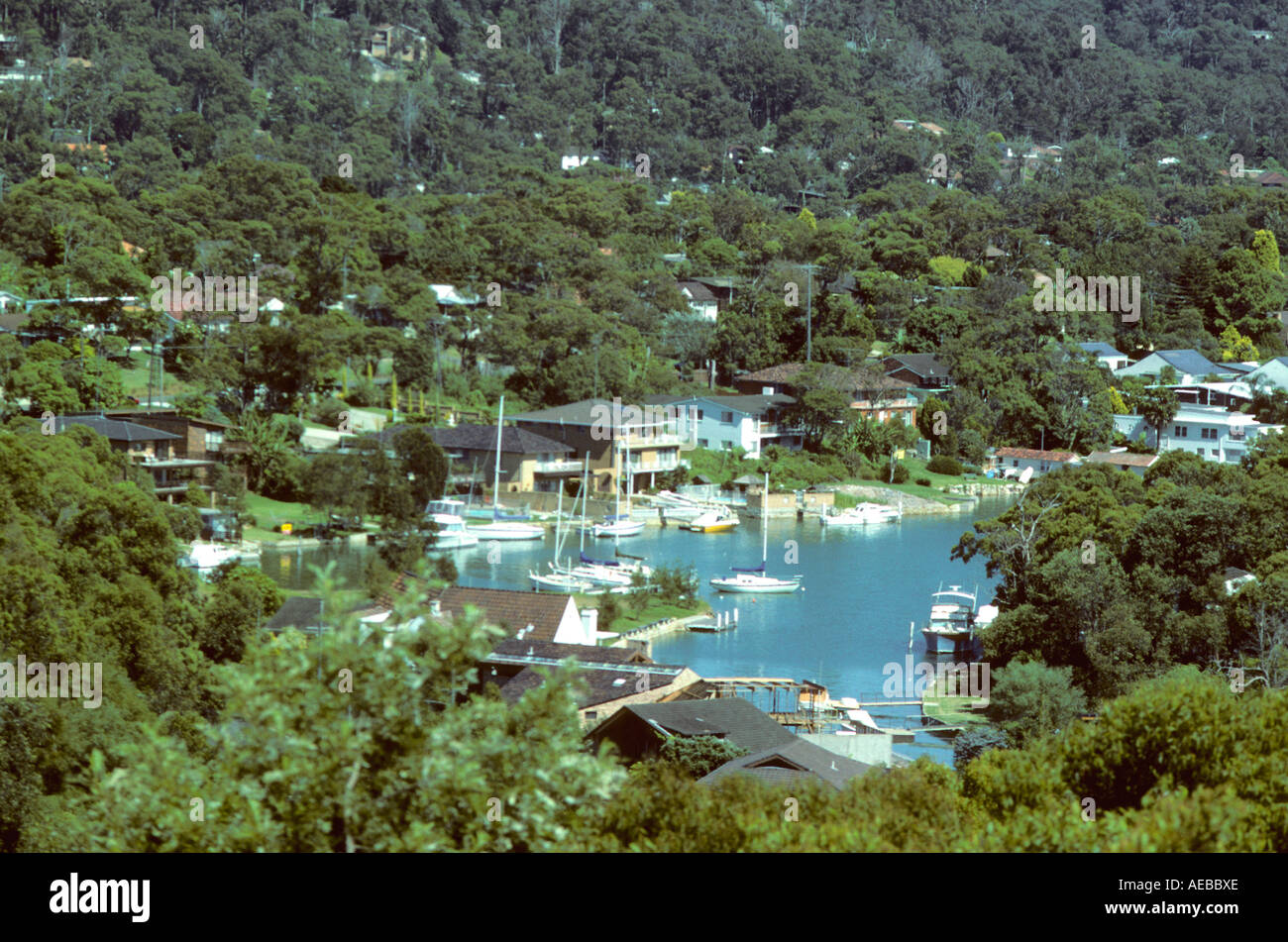 Bayview Pittwater Sydney NSW Australia Stock Photo - Alamy