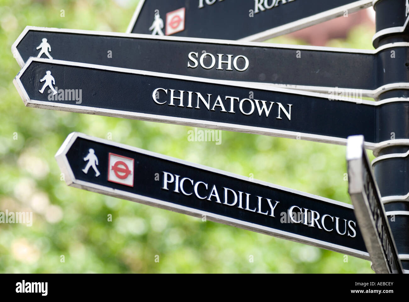 Tourist information sign in central London UK Stock Photo - Alamy