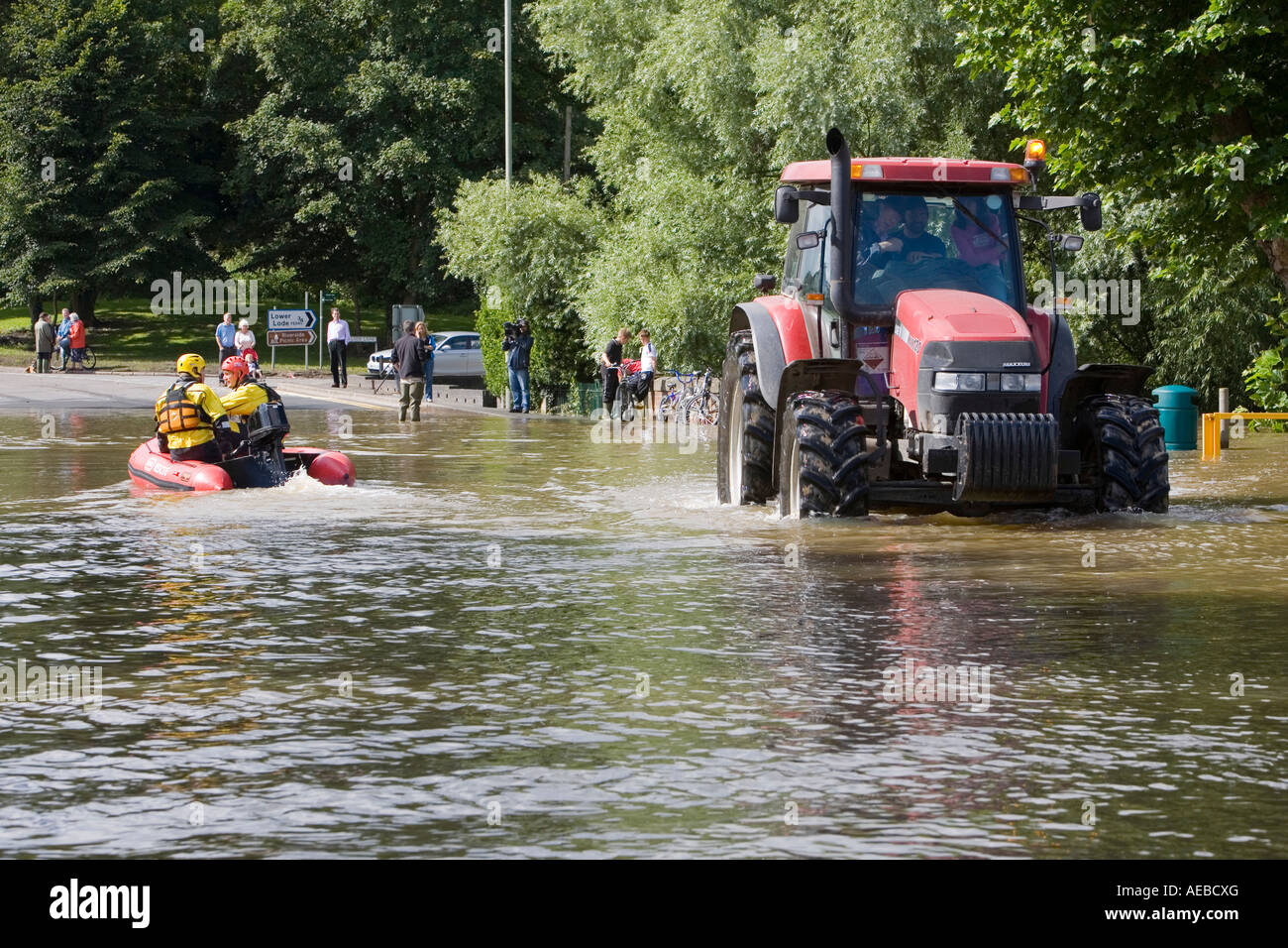 Tewkesbury 2007 floods hi-res stock photography and images - Alamy
