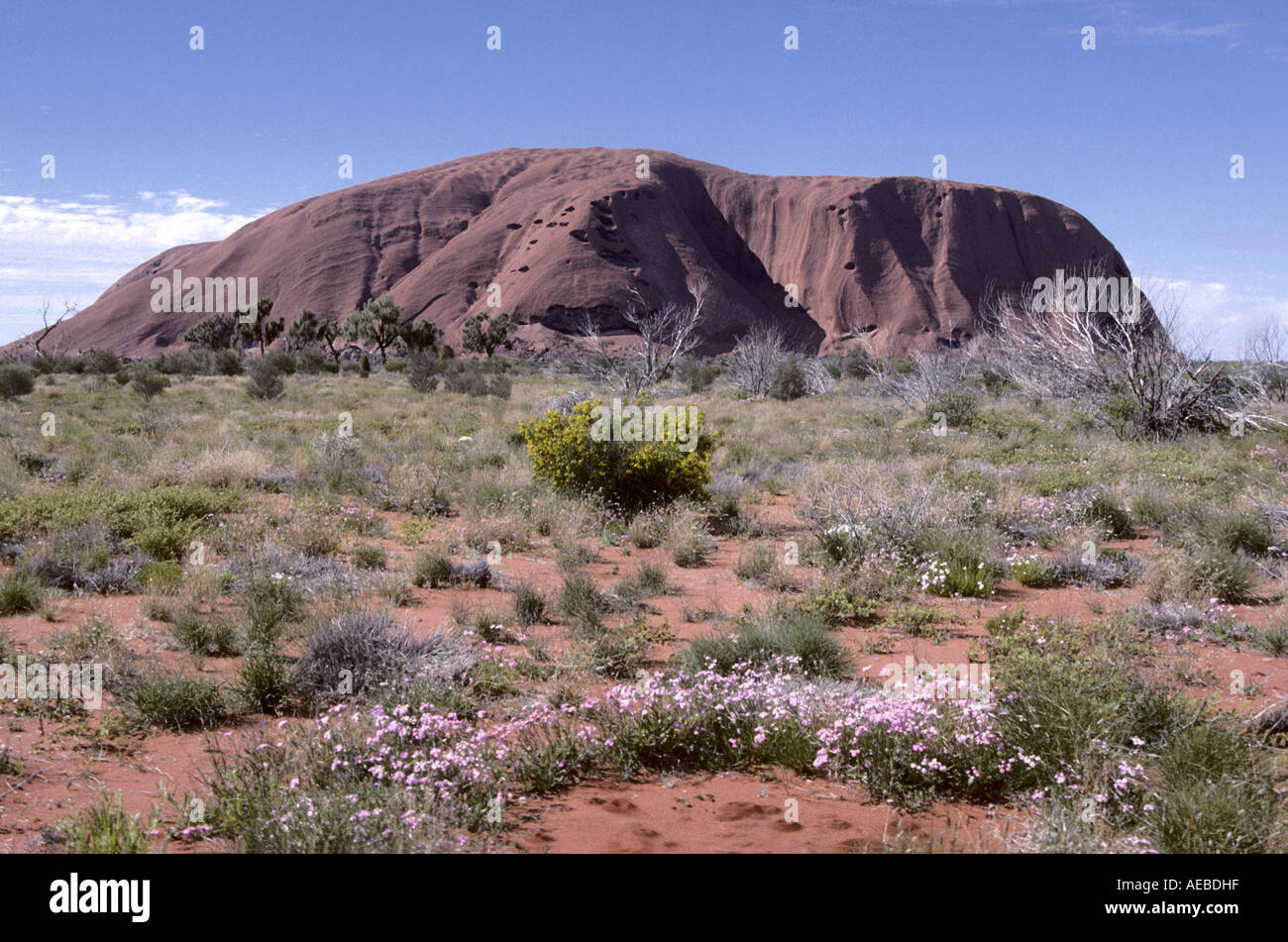 Uluru kata tjuta national park sacred aboriginal site dome hi-res stock ...