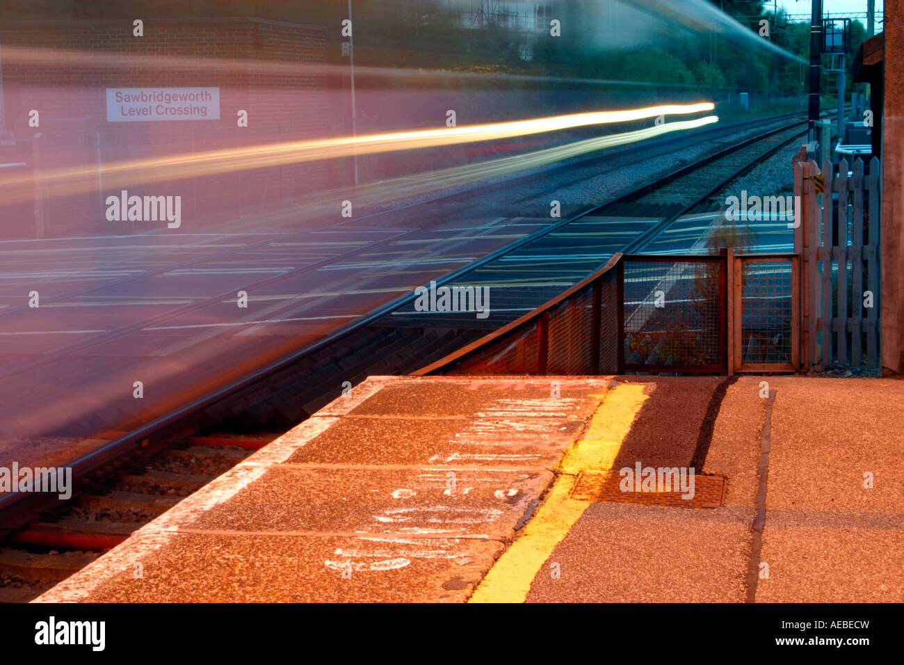 Sawbridgeworth railway station hi-res stock photography and images - Alamy