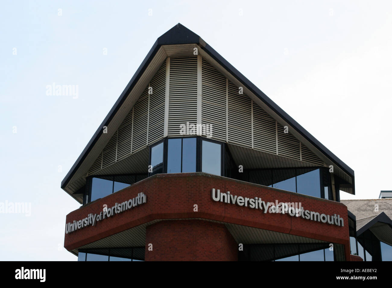 university of portsmouth campus building england uk gb Stock Photo - Alamy