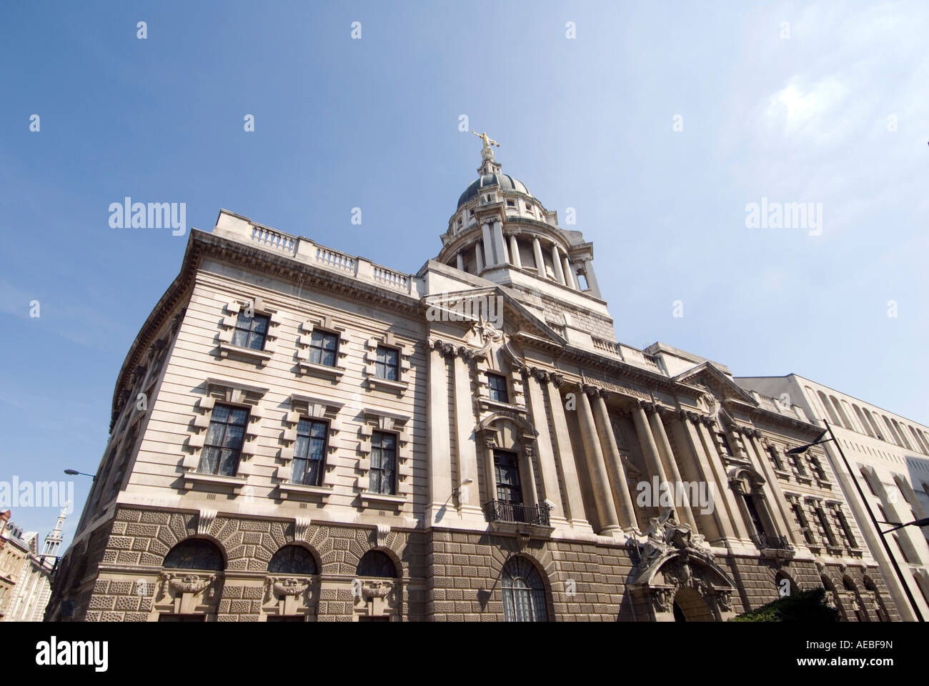 The Old Bailey central criminal court in the City of London UK Stock ...