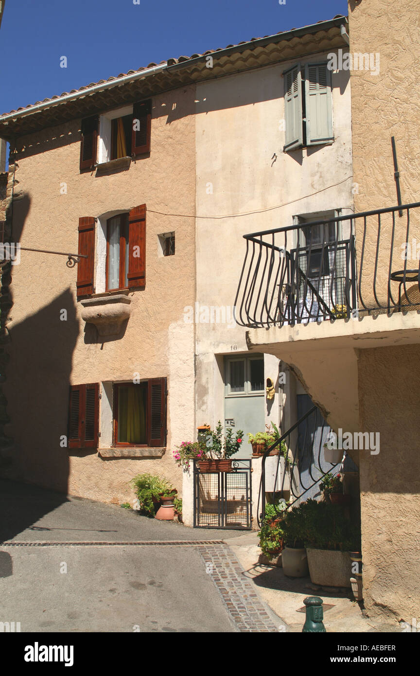 French House Scene Stock Photo - Alamy