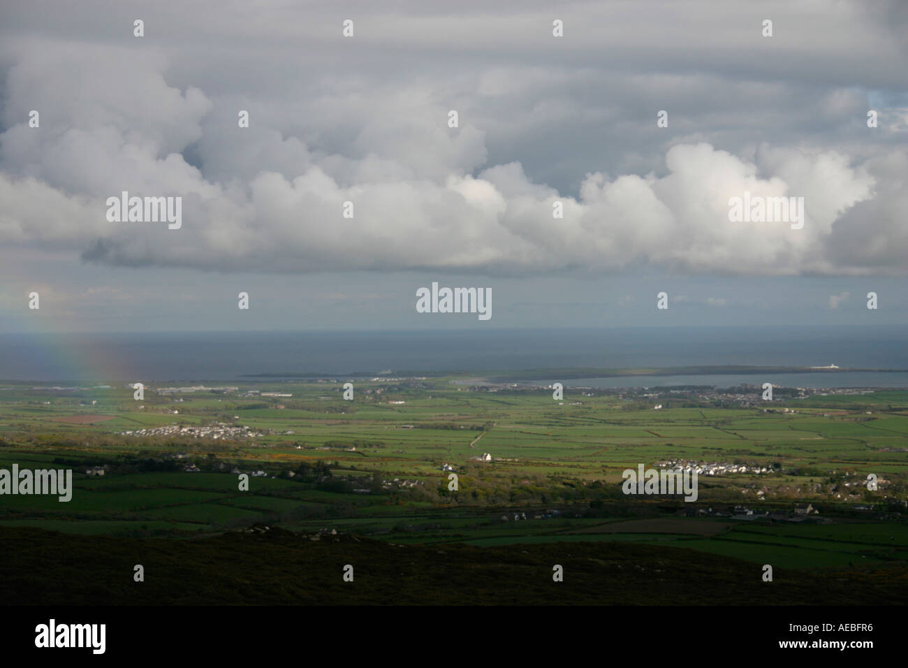 southern area of the isle of man in the irish sea uk gb Stock Photo - Alamy
