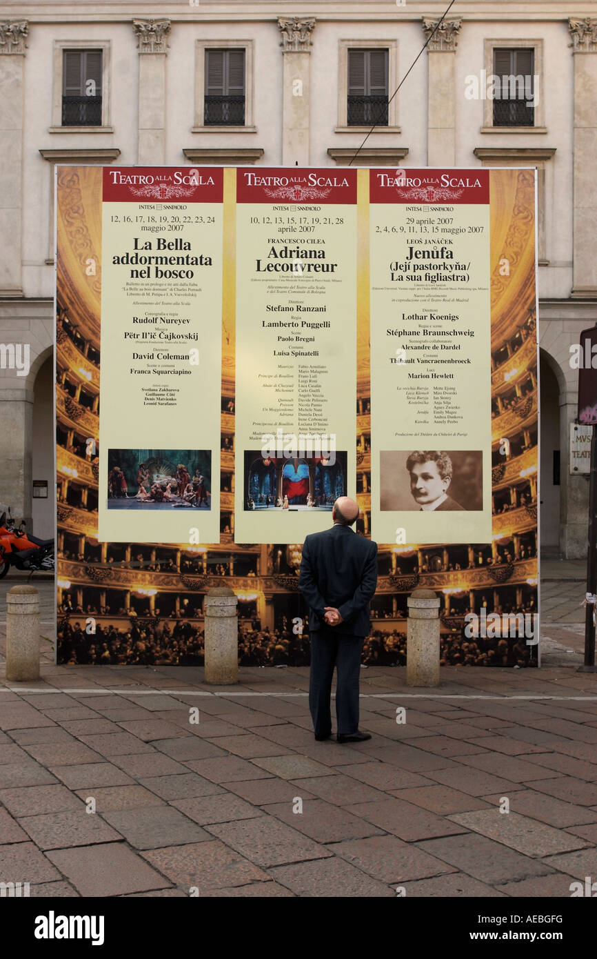 Poster la scala milan hi-res stock photography and images - Alamy