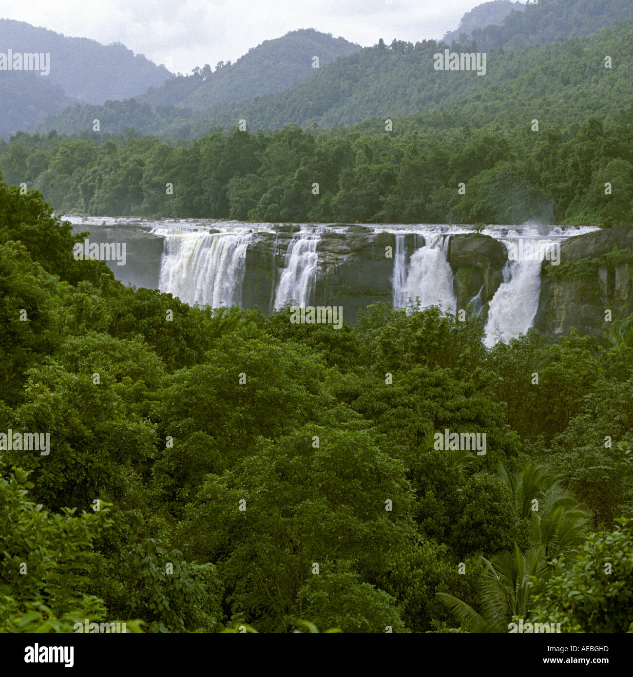Athirappilly waterfall of Kerala, India Stock Photo - Alamy