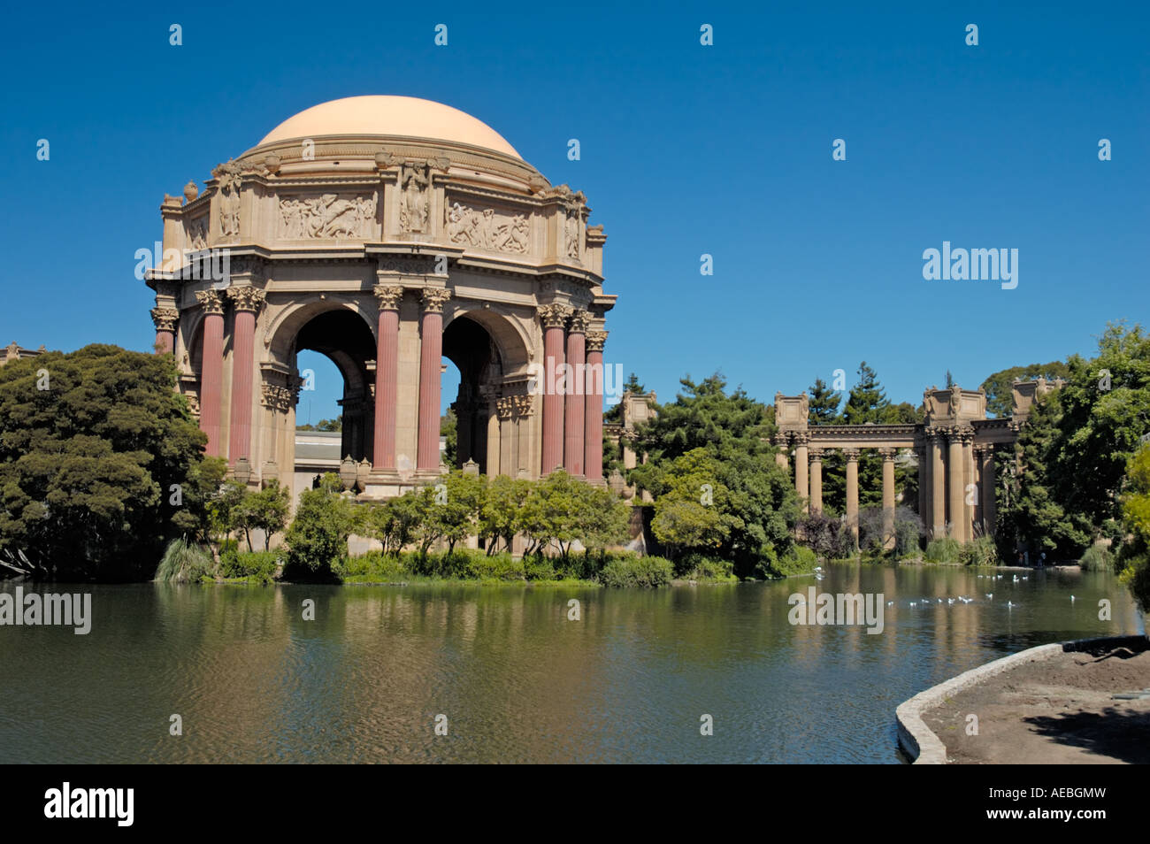 Rotunda at the San Francisco Palace of Fine Arts Stock Photo - Alamy