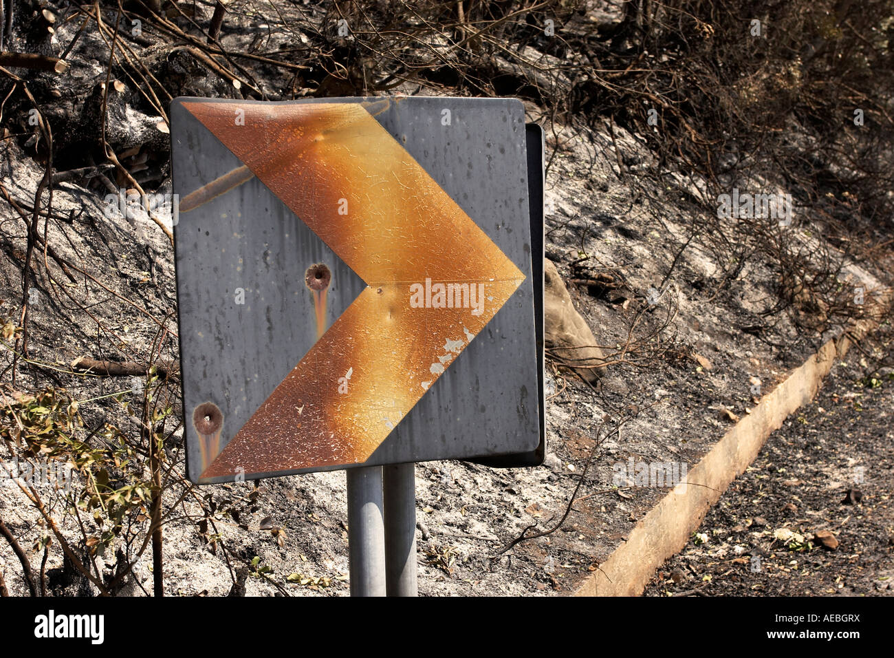 Fire from the road hi-res stock photography and images - Alamy