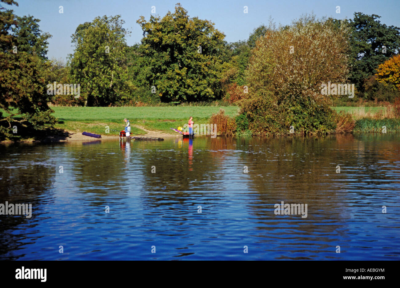 Man fishing in england hi-res stock photography and images - Alamy