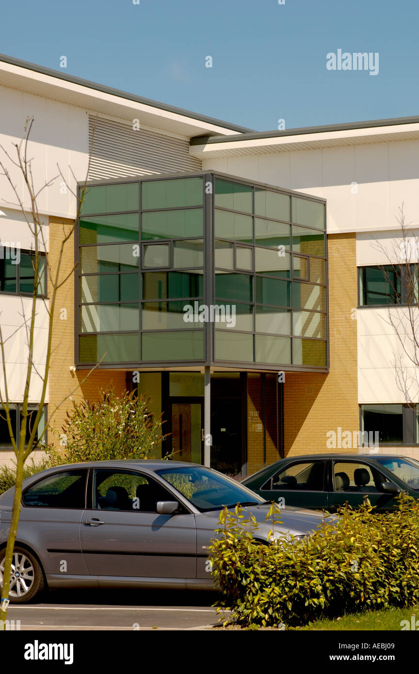 Modern purpose built office building at Monk Cross, York Stock Photo ...
