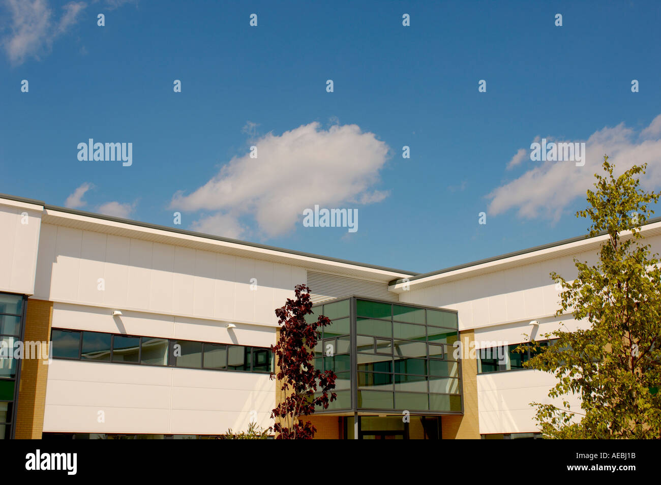 Modern purpose built office building at Monk Cross, York Stock Photo ...