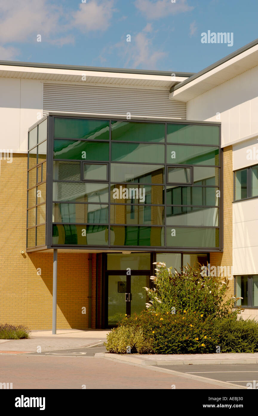 Modern purpose built office building at Monk Cross, York Stock Photo ...