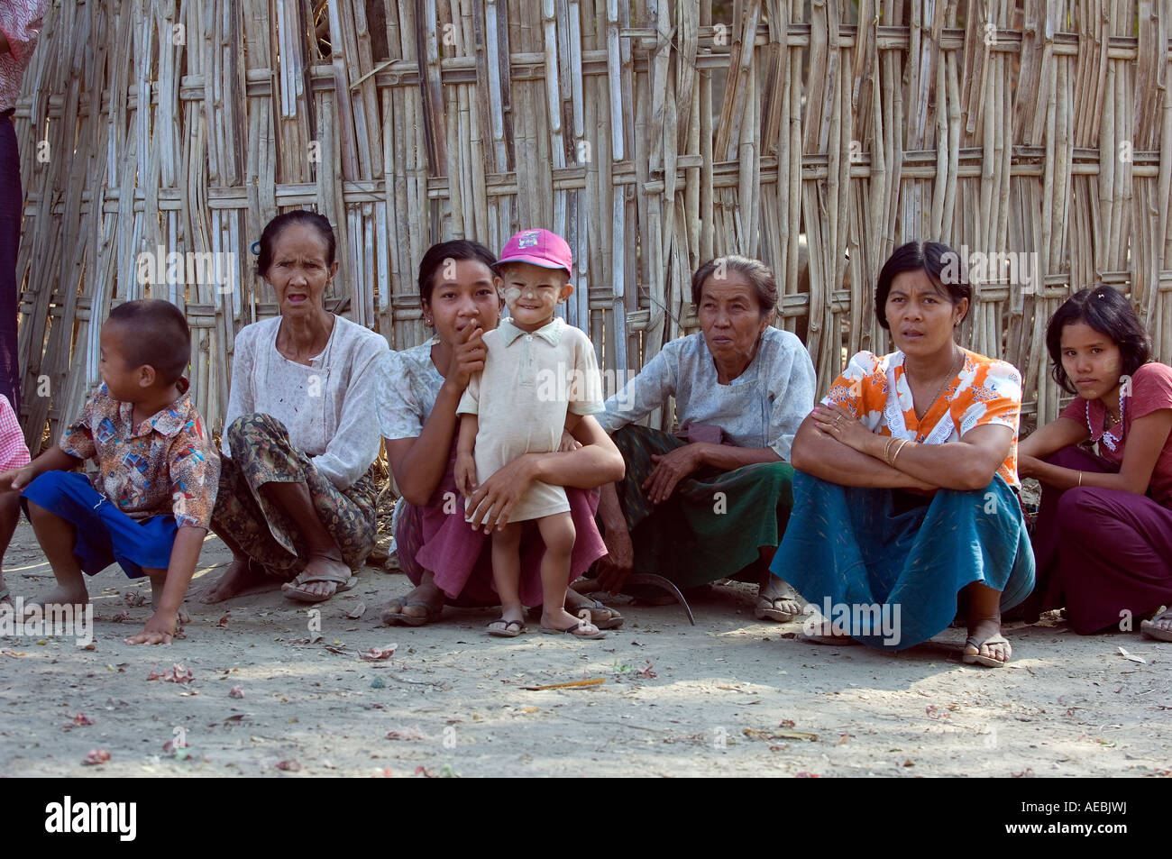 The beautiful people and scenery of Myanmar Burma in 2006 Stock Photo ...