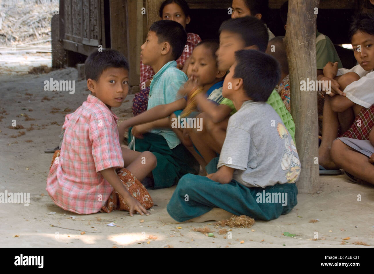 The beautiful people and scenery of Myanmar Burma in 2006 Stock Photo ...