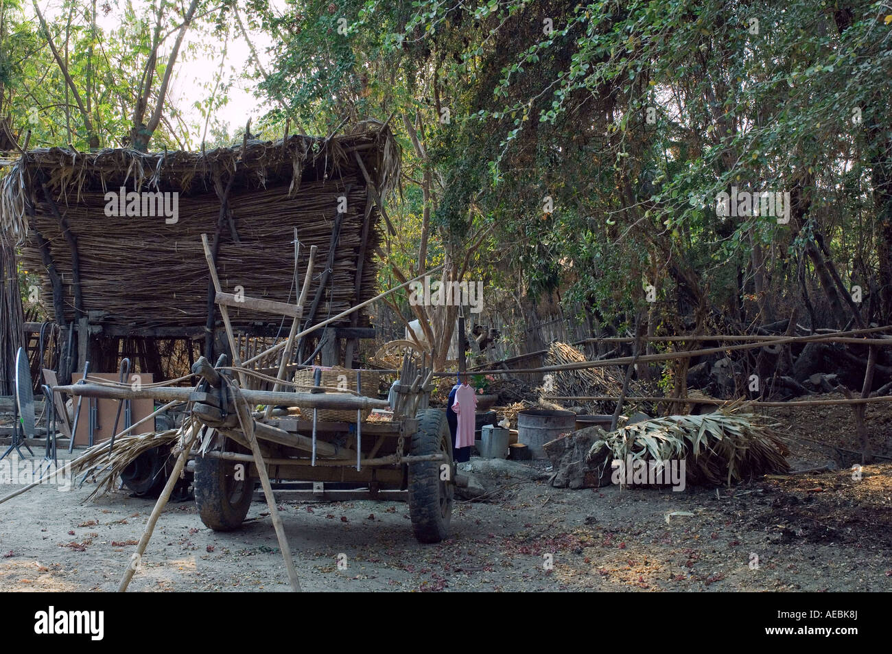 Burma farm hut hi-res stock photography and images - Alamy