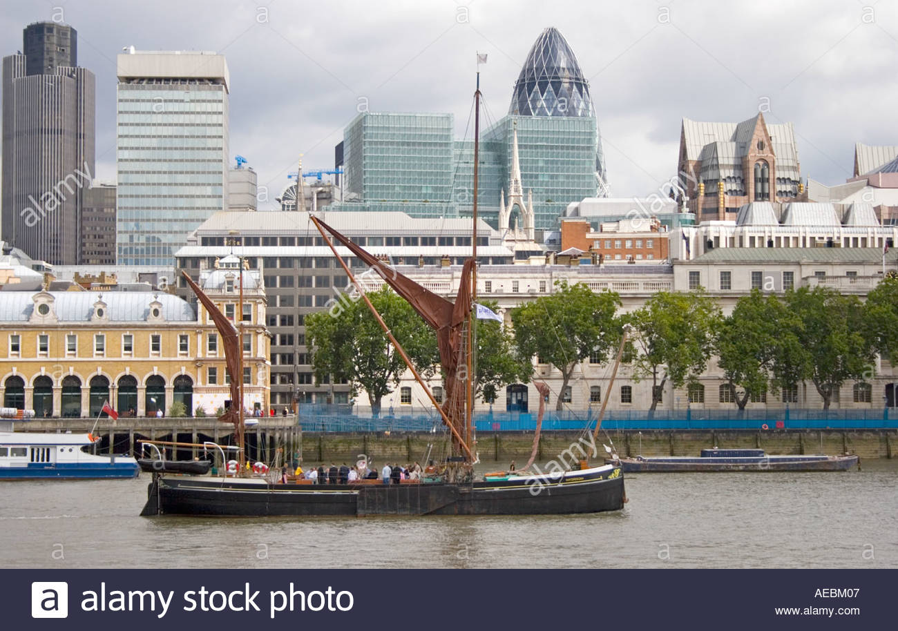 Thames Sailing Barge History High Resolution Stock Photography and ...