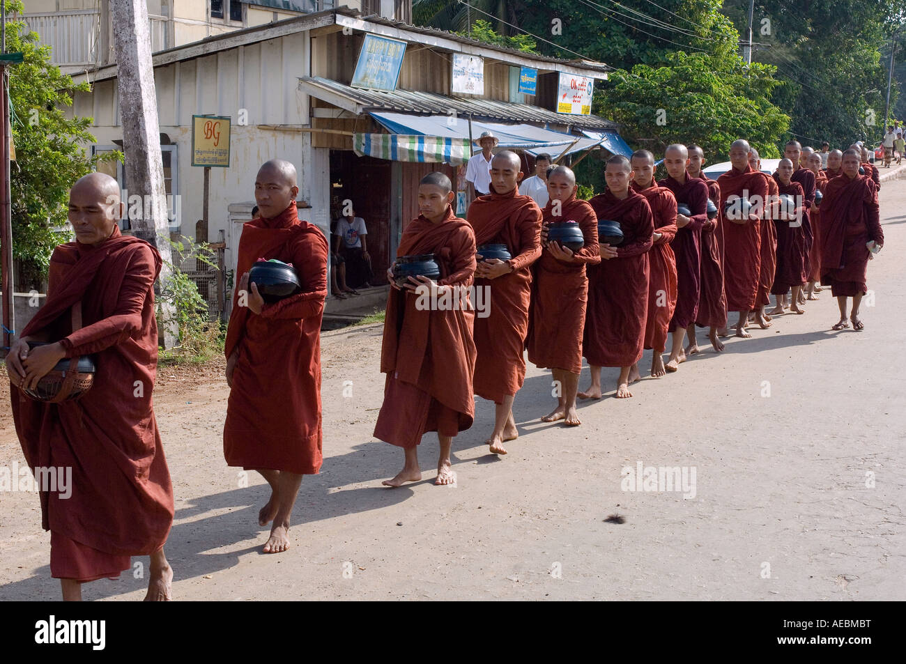 The beautiful people and scenery of Myanmar Burma in 2006 Stock Photo ...