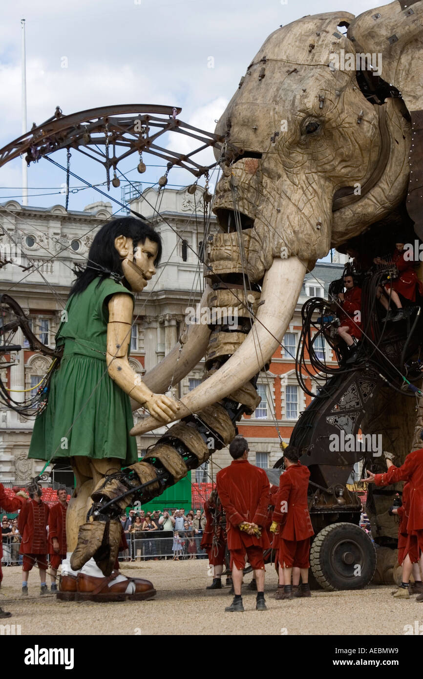 The Sultan's Elephant performance in London, England, United Kingdom ...