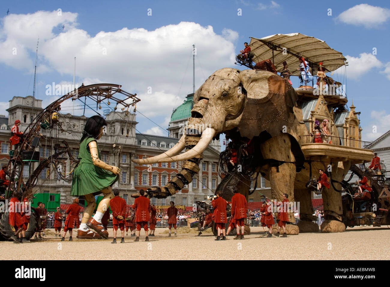 The Sultan's Elephant performance in London, England, United Kingdom ...
