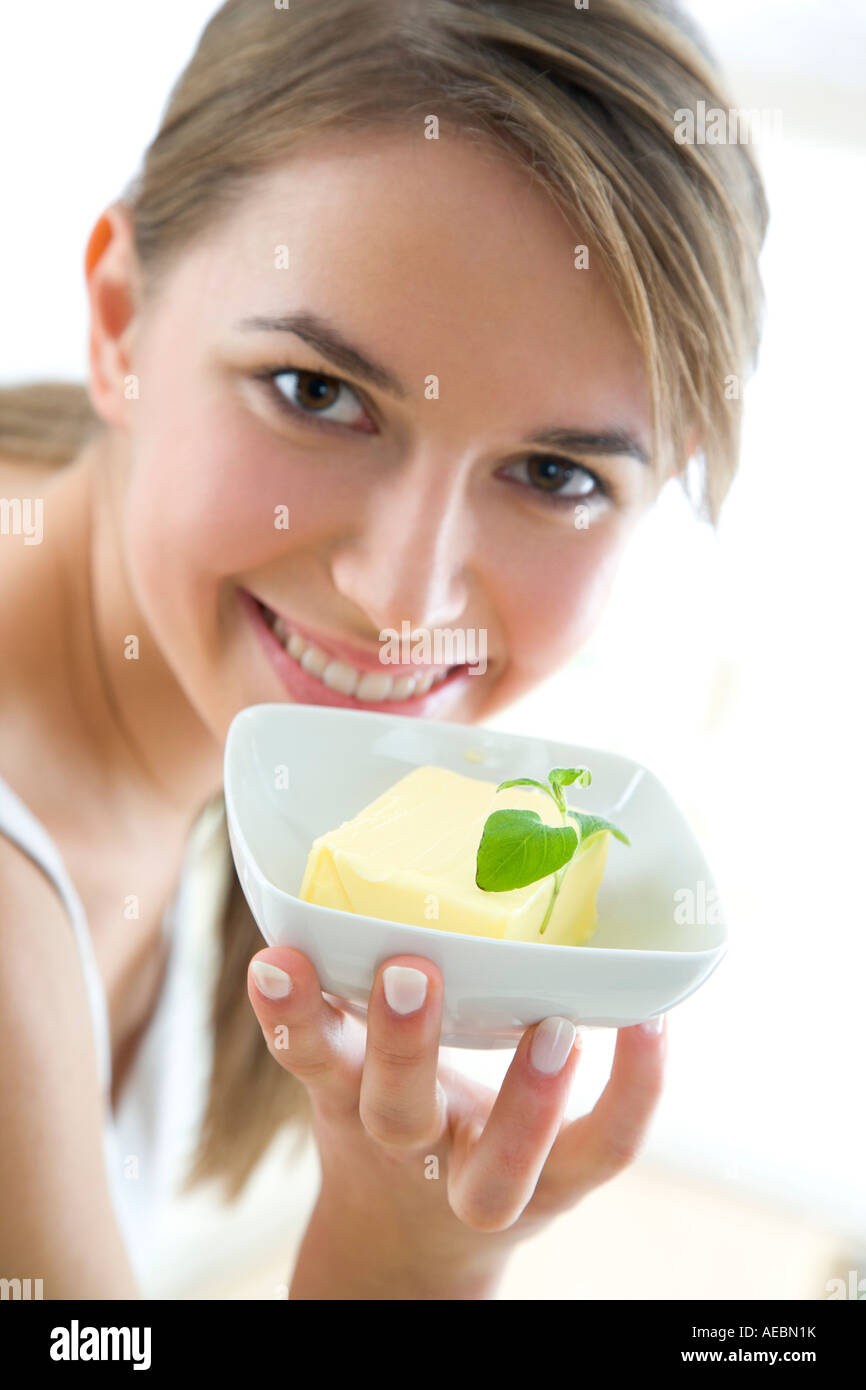 Food energy face girl interior hi-res stock photography and images - Alamy