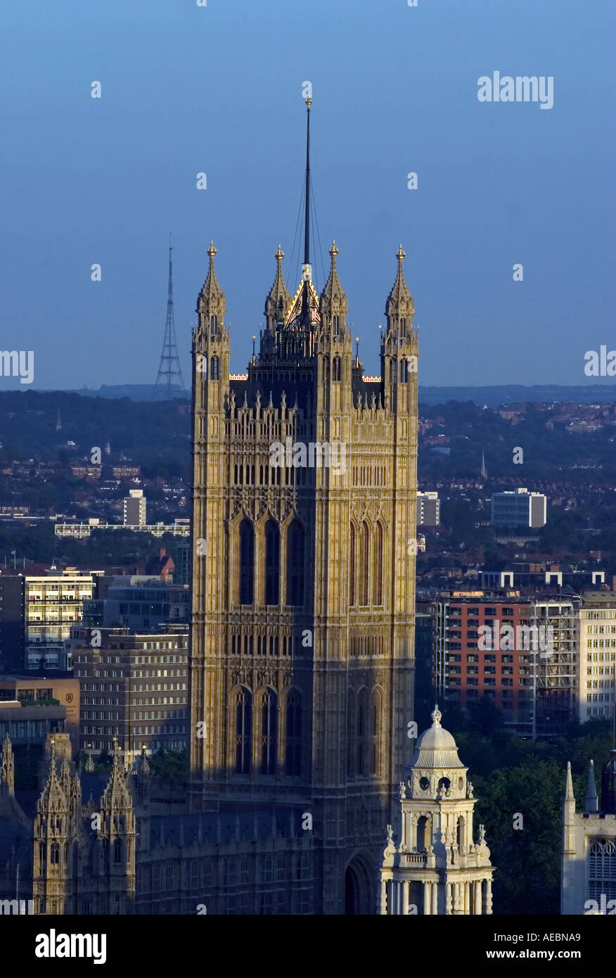 Victoria tower westminster hi-res stock photography and images - Alamy