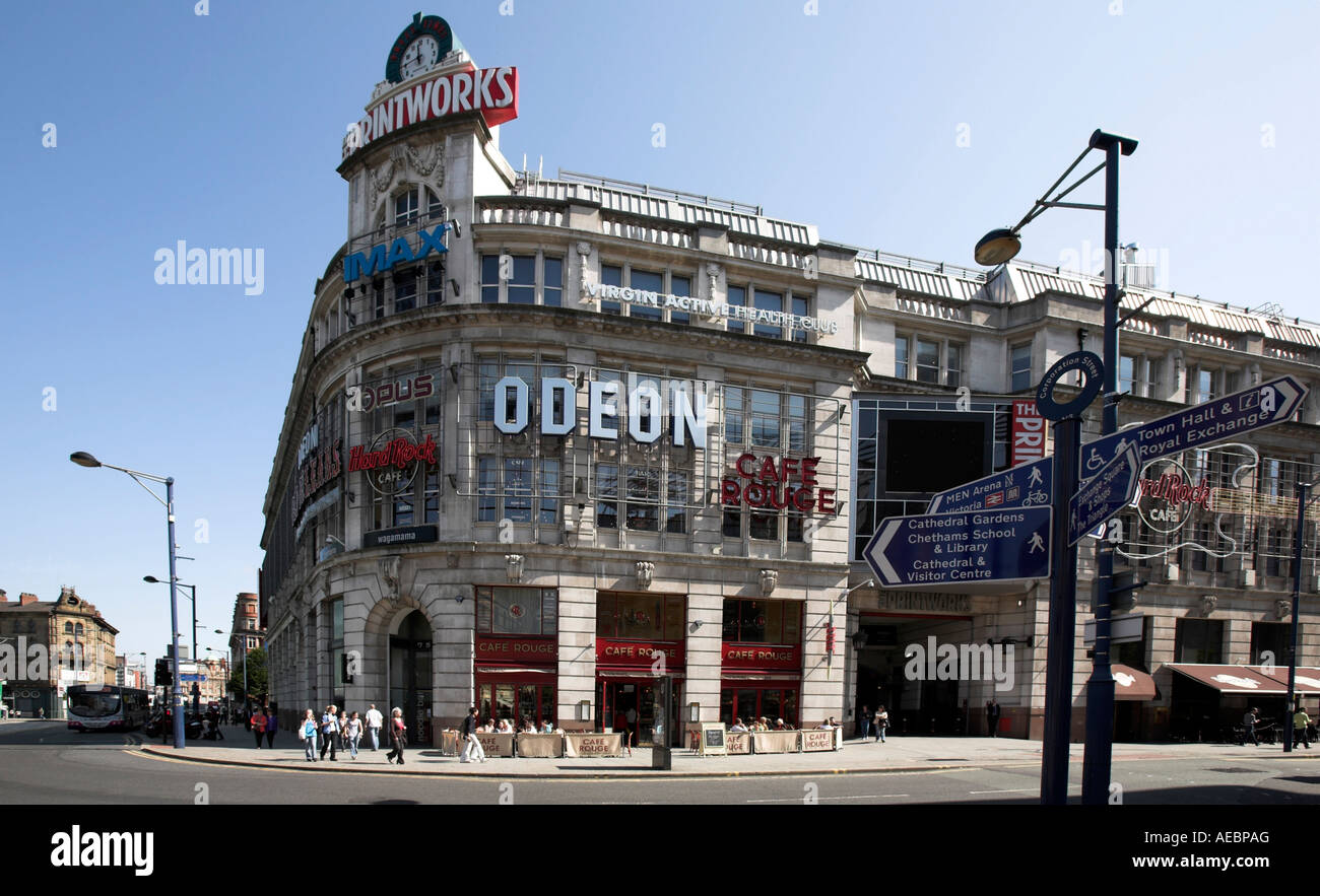The Printworks Manchester UK Stock Photo - Alamy