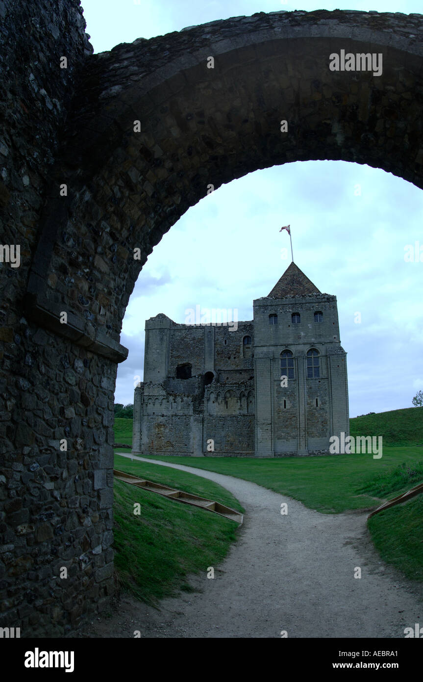 castle rising kings lynn norfolk england thorugh archway Stock Photo ...
