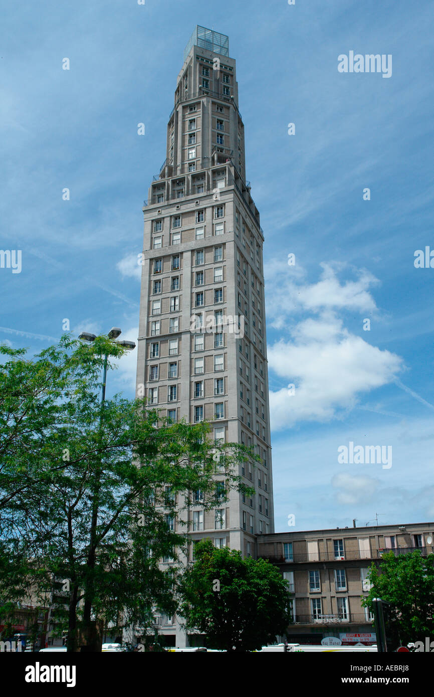 The Perret Tower (La Tour Perret-Amiens-Picardy-France Stock Photo - Alamy