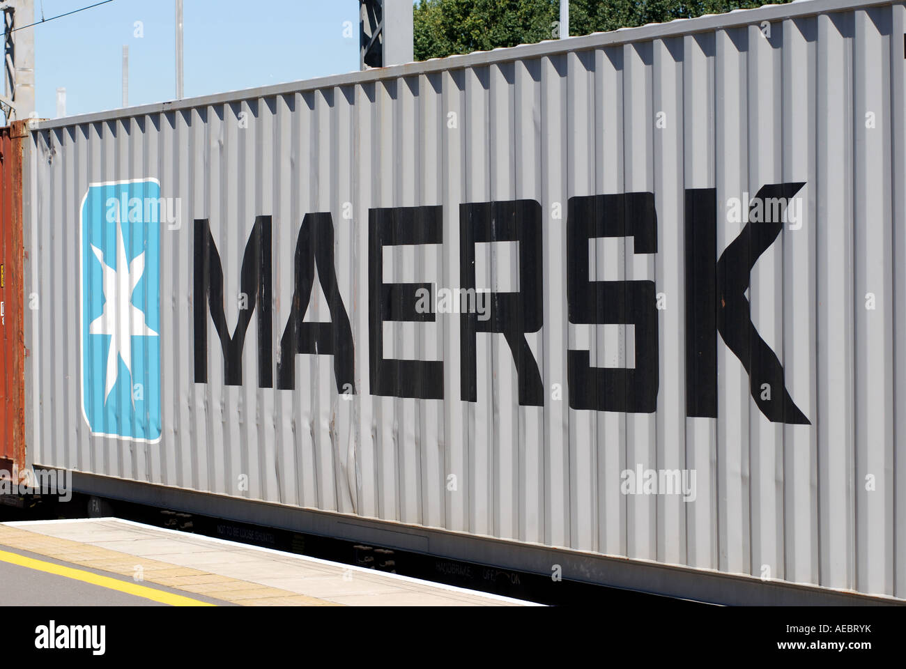 Maersk container hi-res stock photography and images - Alamy