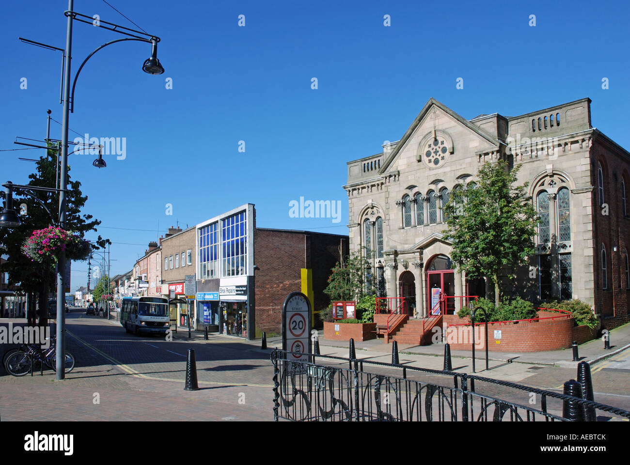 Regent Street, Hinckley, Leicestershire, England, UK Stock Photo - Alamy