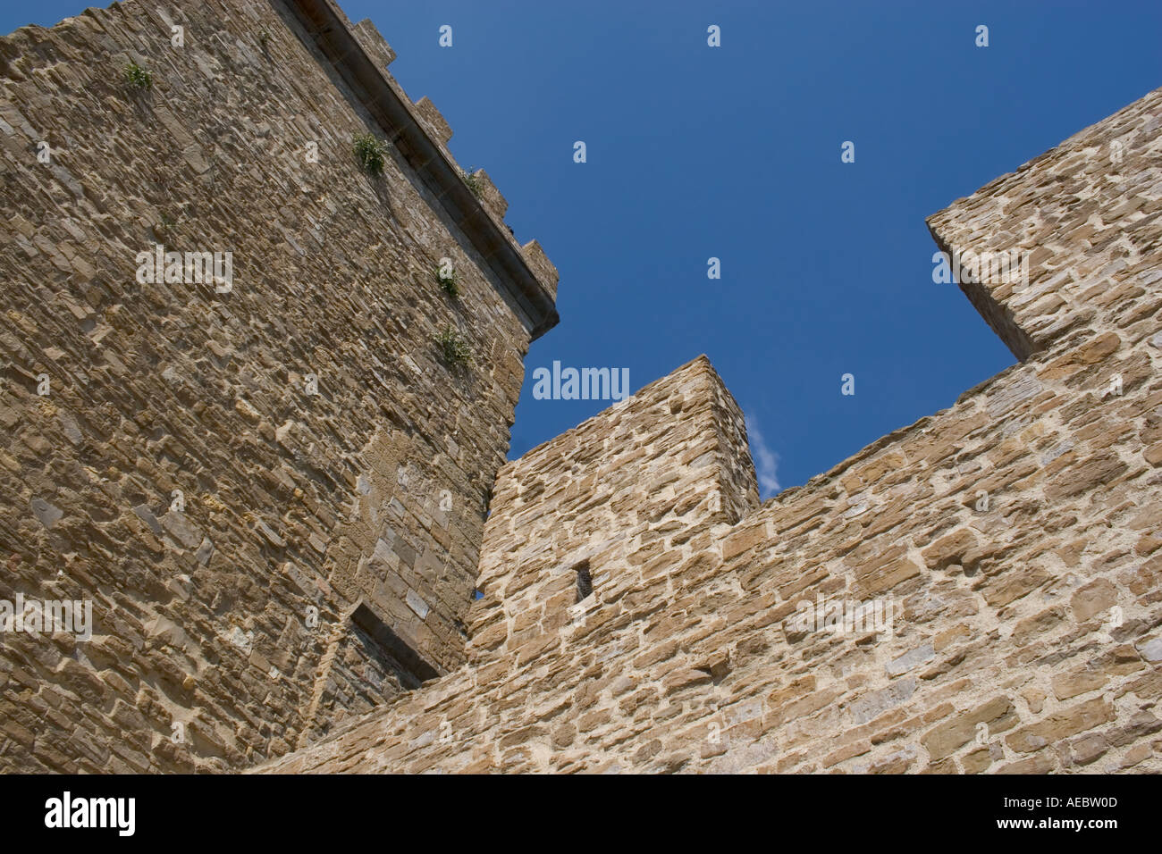 Outer Roman Wall of Florence Stock Photo - Alamy