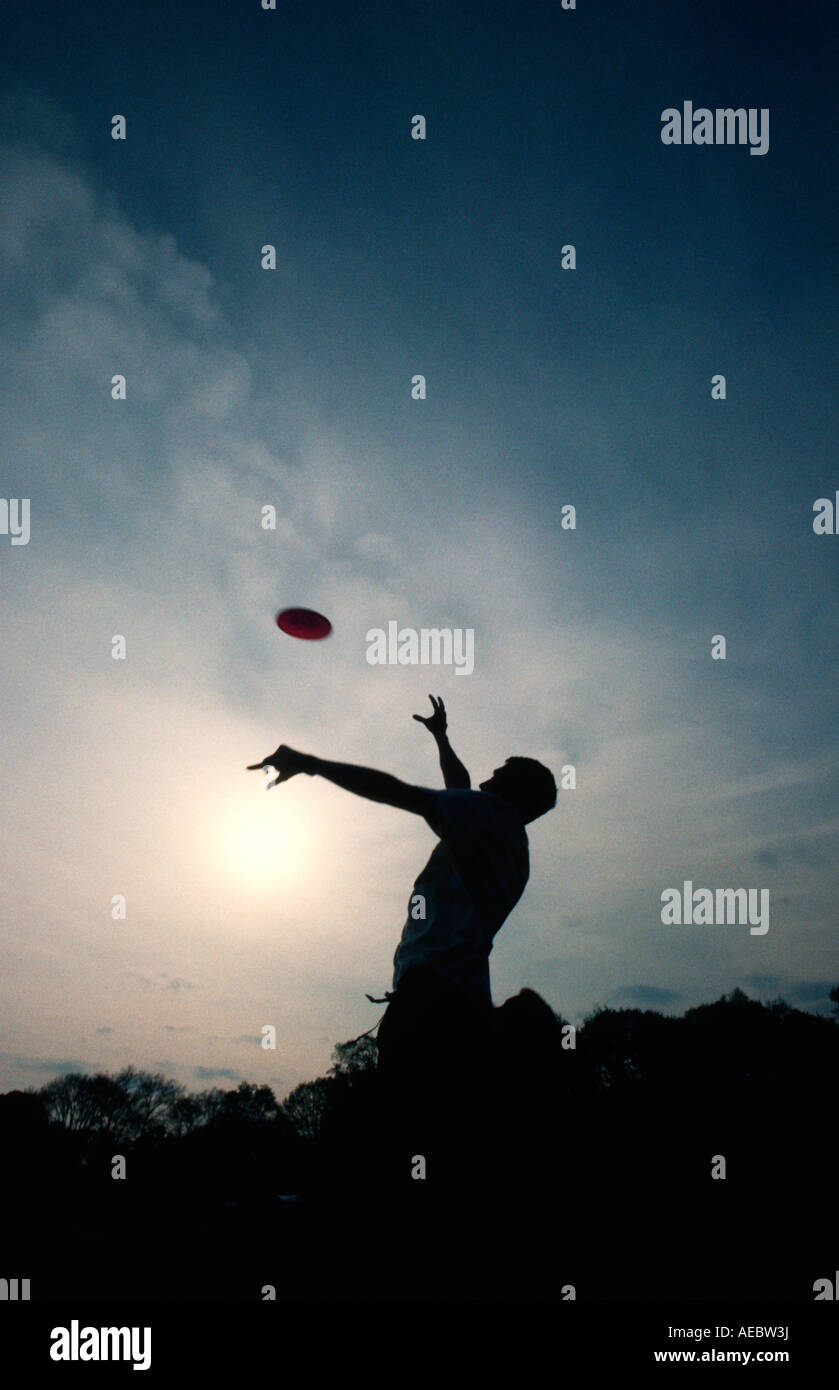 Ultimate frisbee catch hi-res stock photography and images - Alamy