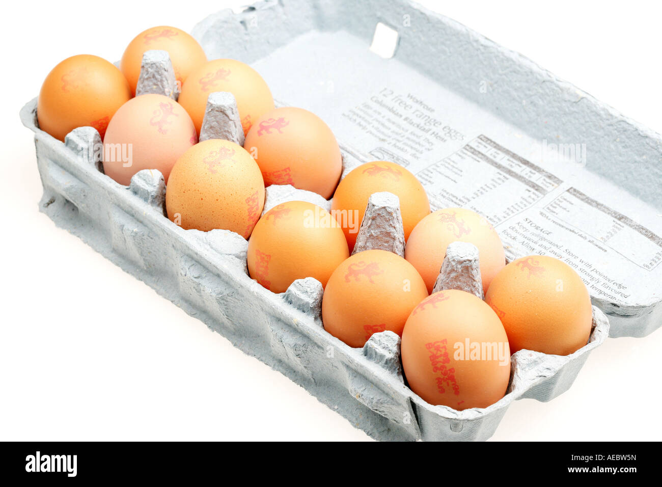 Carton of Eggs Stock Photo - Alamy